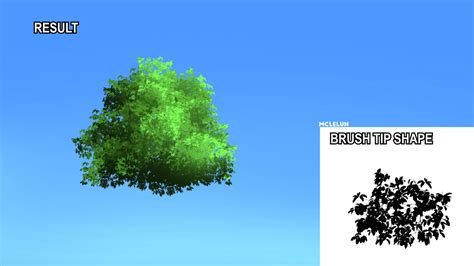 Tree Brush From Photo By Mclelun On DeviantArt