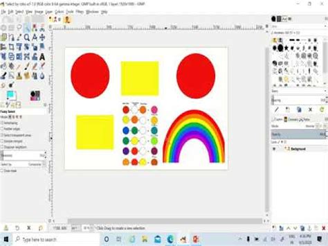 GIMP Part Fuzzy And Select By Color Tools In Gimp YouTube