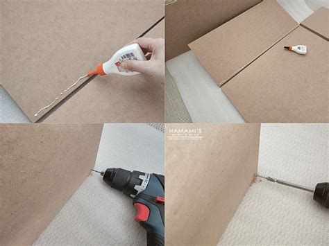 Mdf합판 목공 Diy 가구만들기 모자이크 타일 테이블 맞춤 수납장제작 타일접착제 셀프 타일시공 했어요 네이버 블로그