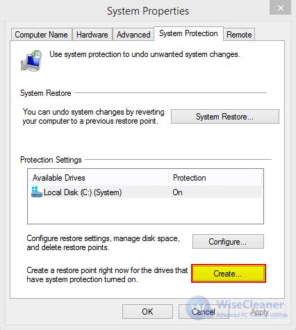 How To Create A System Restore Point Manually In Windows