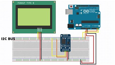 Real Time Clock On 20x4 I2c Lcd Display With Arduino Electronics Lab