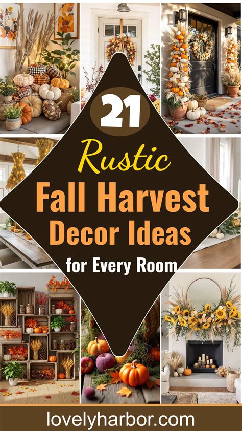 21 Rustic Fall Harvest Decor Ideas For Every Room Lovely Harbor