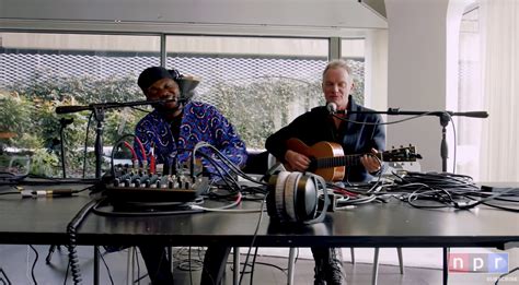 Sting Graba Nueva Sesión En Tiny Desk Junto A Shirazee