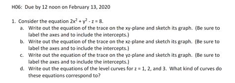 Solved Multivariable Calculus Calc III Please Write The Chegg