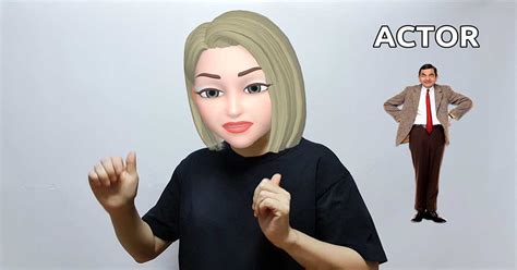 How To Say And Practice Actor In American Sign Language
