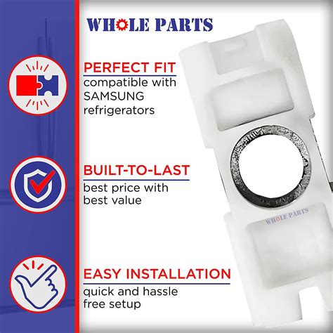Da61 08247a Refrigerator Freezer Handle Support Right Side For Samsu