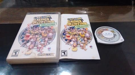 Capcom Classic Collection Reloaded Completo Para Sony Psp 30000 En