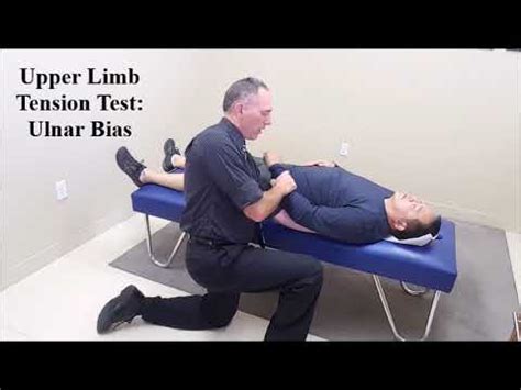 Upper Limb Tension Test Ulnar Nerve Bias Youtube