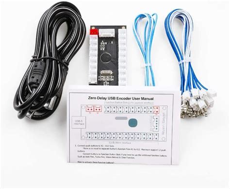 Easyget Arcade Game Controller Zero Delay Encoder Usb To Arcade