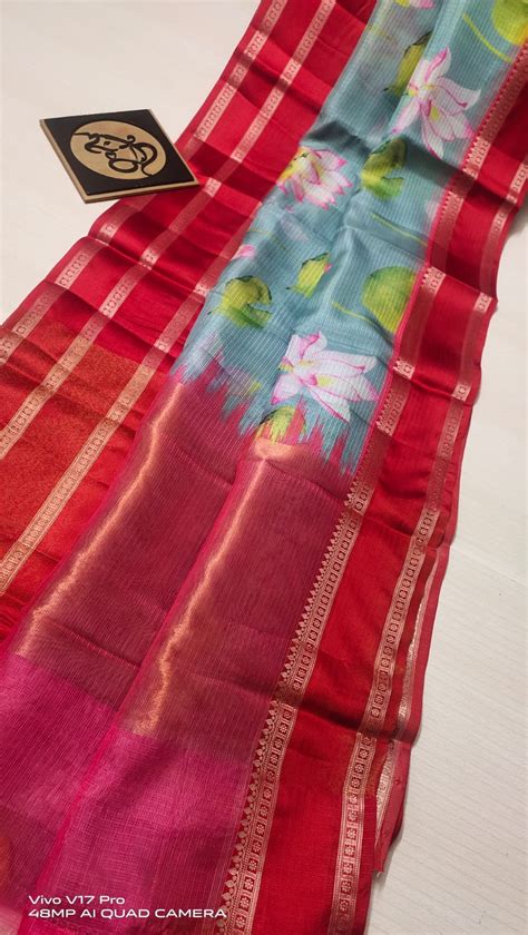 Floral Kota Silk Sarees