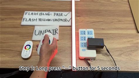 rf remote pairing instruction youtube