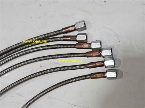 0 438 911 1 6 Fuel Injector Lines Porsche 911 Cis K Jet Braided
