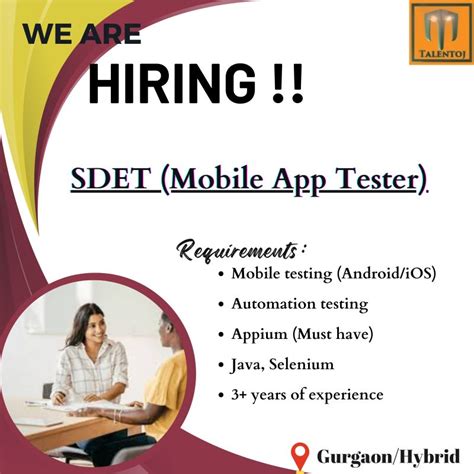 talentoj on linkedin connections sdet qaengineers sdet automation mobiletesting appium