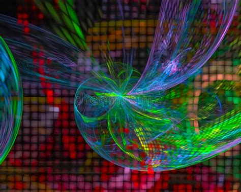 Abstract Fractal Colorful Texture Wallpaper Dynamic Vibrant Backdrop
