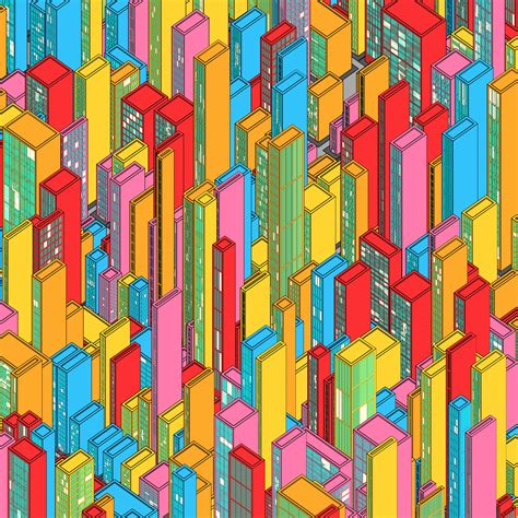 My First Generative Art Using P5js Called Metropolis Rgenerative