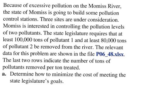 Solved SOLVE IN EXCEL USING SOLVER SHOW THE SOLVER AND Chegg Com