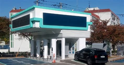 포항 전기버스 충전소 초고속 전기차 충전시설로 탈바꿈