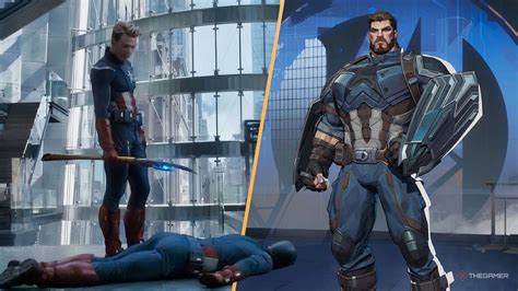 Marvel Rivals Captain America Infinity War Skin Gives Him A Bigger Cake