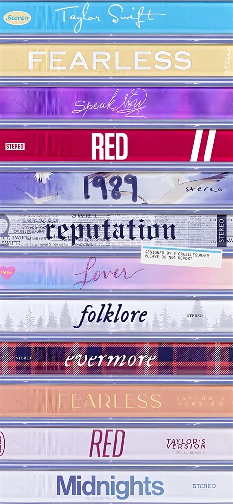 Taylor Swift Albums Collection Wallpapers Music Wallpapers Hd