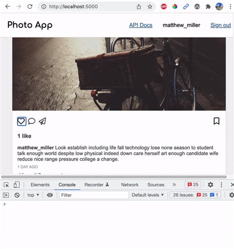 PhotoApp Client Side Templating With JavaScript