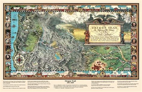 Oregon Trail Pathway To The West Legends Of America