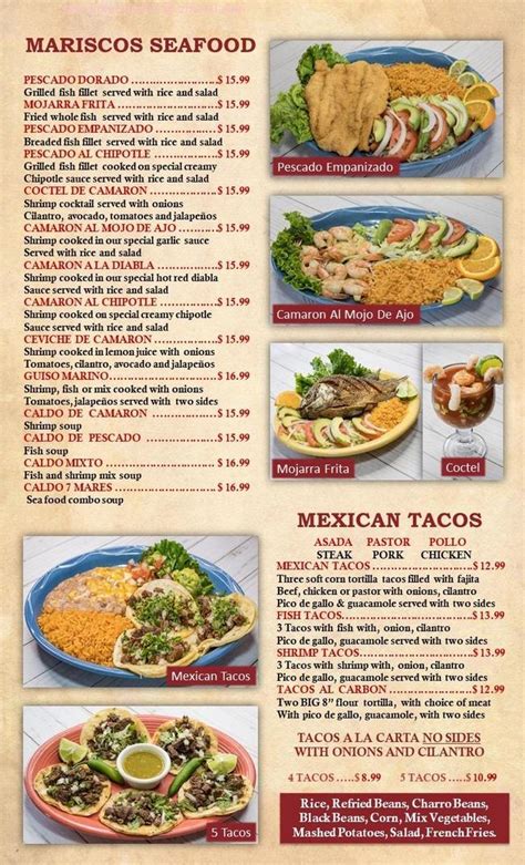 Online Menu Of Los Arcos Gadsden Restaurant Gadsden Alabama 35901