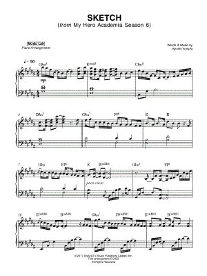 Sketch Sheet Music 2 Arrangements Available Instantly Musicnotes
