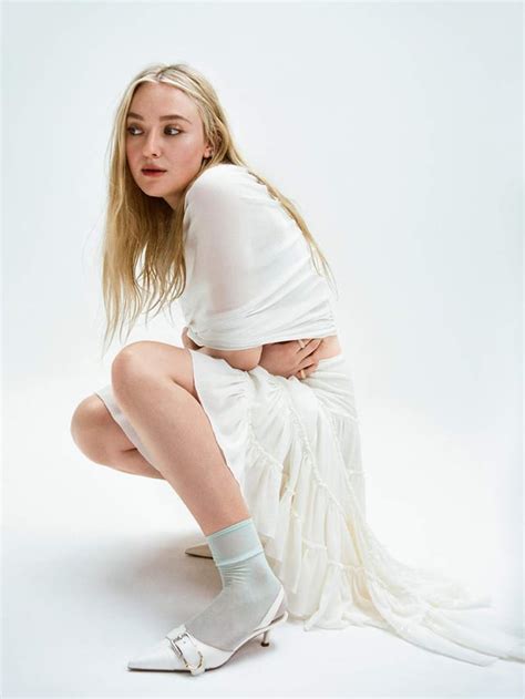 Dakota Fanning For Porter Magazine April 2024 Issue Photographed By