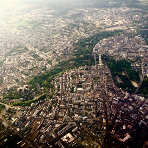 Premium Photo Ariel View Of Residential District