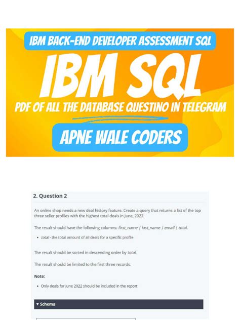 Ibm Back End Developer Pdf