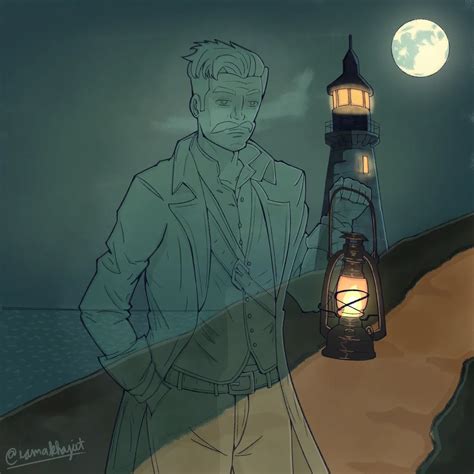 Character Elias Morren Spectral Lighthouse Keeper