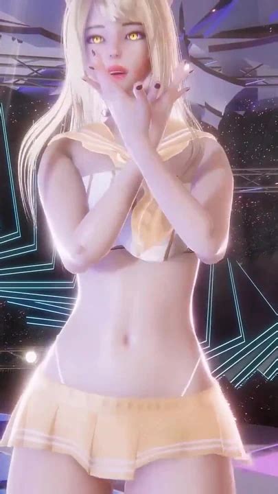 Mmd Secret Number Who Dis Ahri Akali Seraphine Kaisa Evelynn Sexy