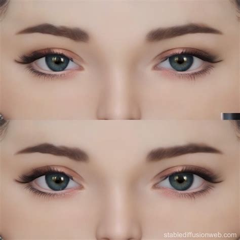 Apply Varied Eye Makeup Effects Stable Diffusion Online