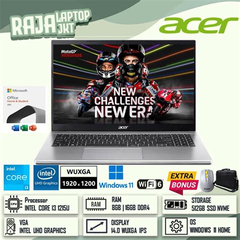 Jual Laptop Murah Acer Aspire Intel Core I U Ram Gb Ssd Gb Wuxga Ips Windows Ohs