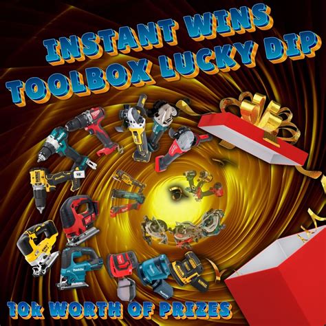 Power Tool Lucky Dip Instant Win 10k Worth Of Prizes Choose Your Brand 18v Twin Set Of Your