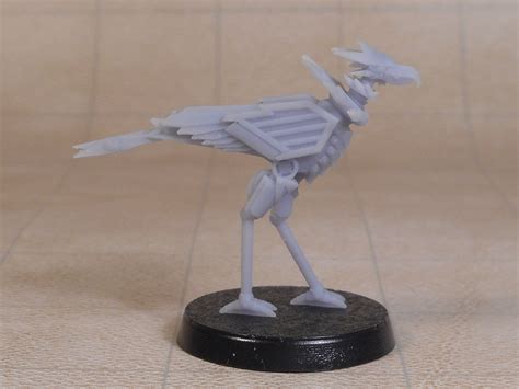 🤖 Clockwork Robot Bird Miniature Artificer Construct Model For Tabletop Games・ Stl File For 3d