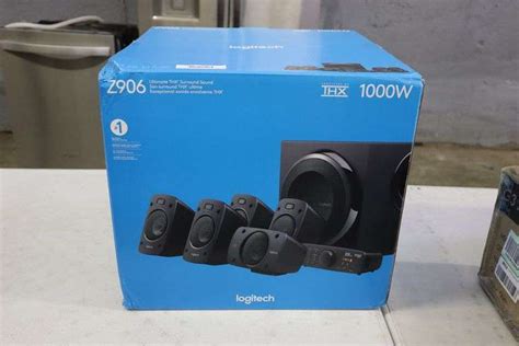 Logitech Z Surrond Sound Speaker System Matthews Auctioneers