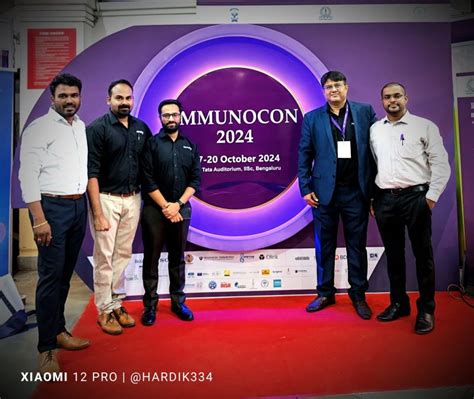 Revvity Teamwork Immunocon2024 Hardik Sheth