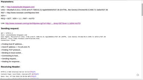 Bx Codes Diagnosing Error 500 Being Reported