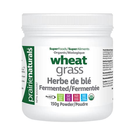 Organic Fermented Wheat Grass La Boite à Grains