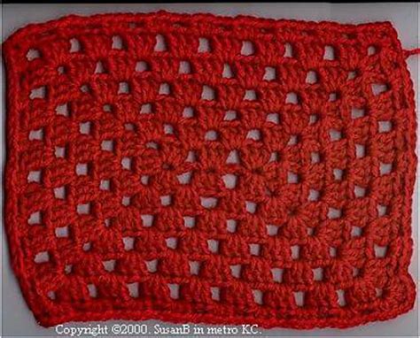 Ravelry Rectangular Granny Square Pattern By SusanB