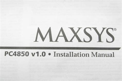 Dsc Maxsys Pc4850 Telephone Entry Module