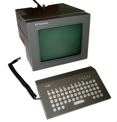 Elf Mini Terminal Mt 02 Peripheral Computing History