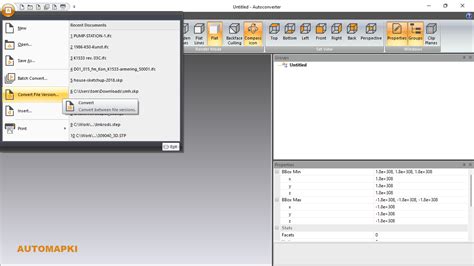 SKP Version Converter Change SketchUp File Versions