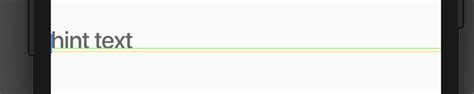 Textfield Components Hinttext And Texts Baseline Reference Point Are