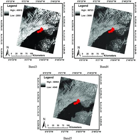 Downloaded Bands 3 4 And 5 Of Landsat 8 Oli Of Swansea Download Scientific Diagram