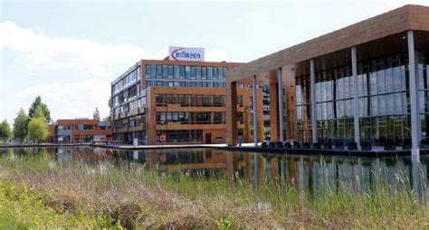 Infineon In Neubiberg Near Munich Is The Headquarters Of Infineon