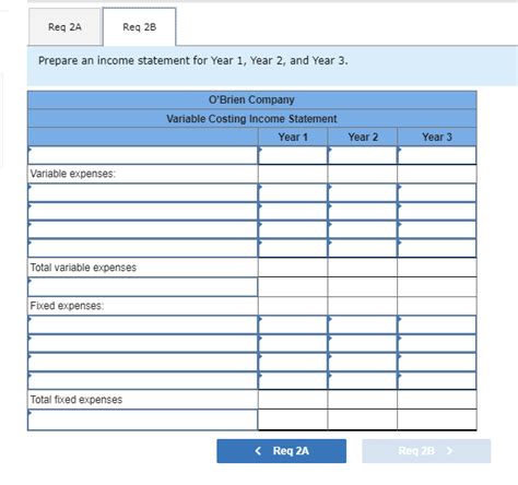 Solved Required Information Case 6 29 Algo Variable And Chegg Com