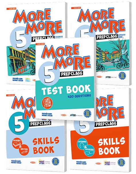 More And More 5 Prep Class Course Book 5li Tam Set