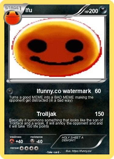 Pokémon Ifu Watermark My Pokemon Card